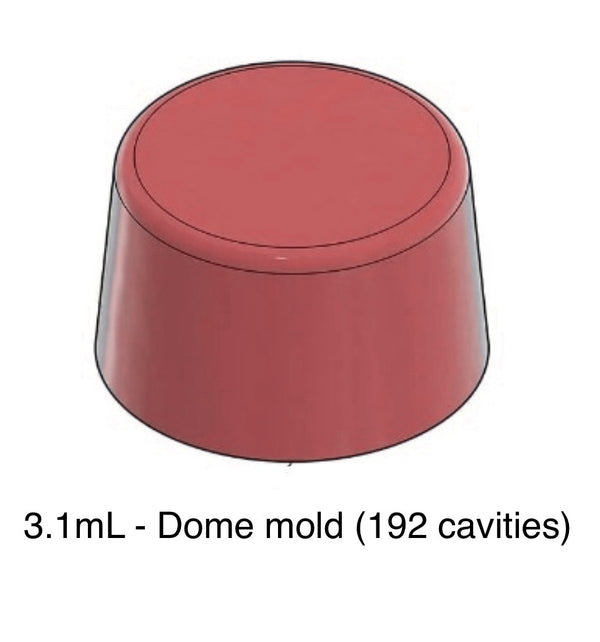 3.1mL Gumdrop Candy Mold - 192 Cavities | Gummy Molds